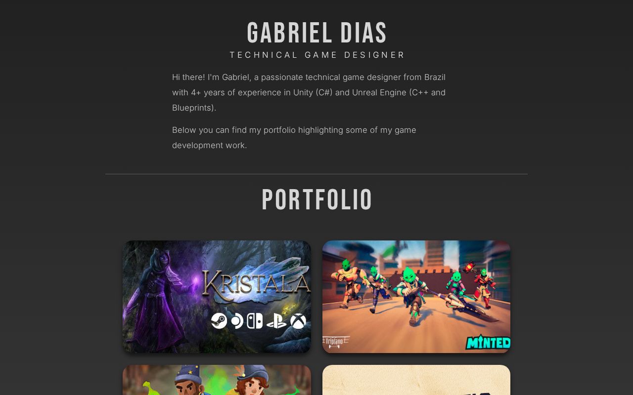 PORTFOLIO | Gabriel Dias
